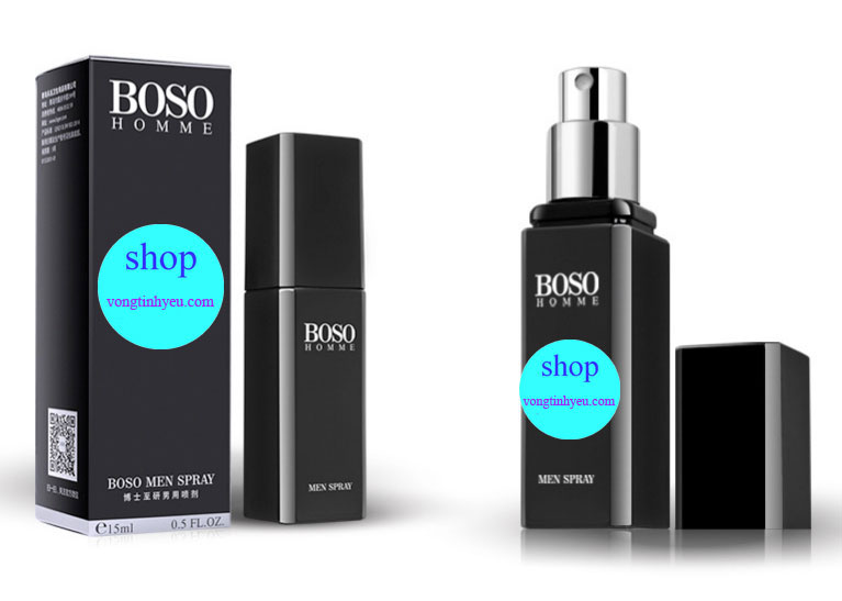 Thuốc xịt kéo dài thời gian quan hệ Boso Homme