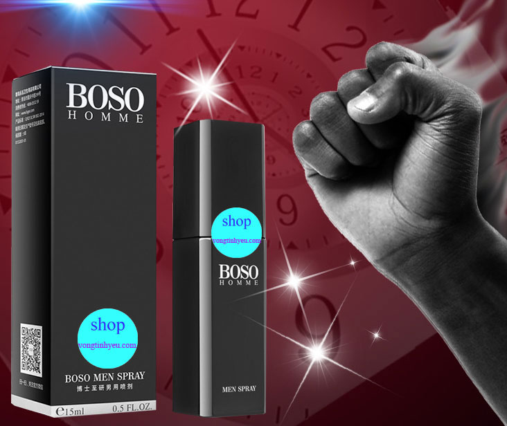 Thuốc xịt kéo dài thời gian quan hệ Boso Homme