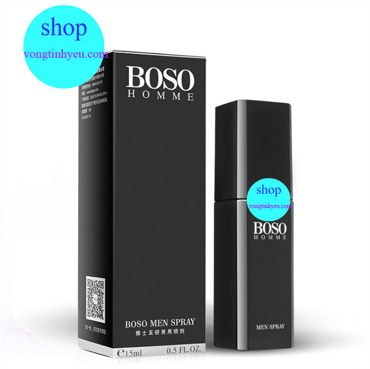 Thuốc xịt kéo dài thời gian quan hệ Boso Homme
